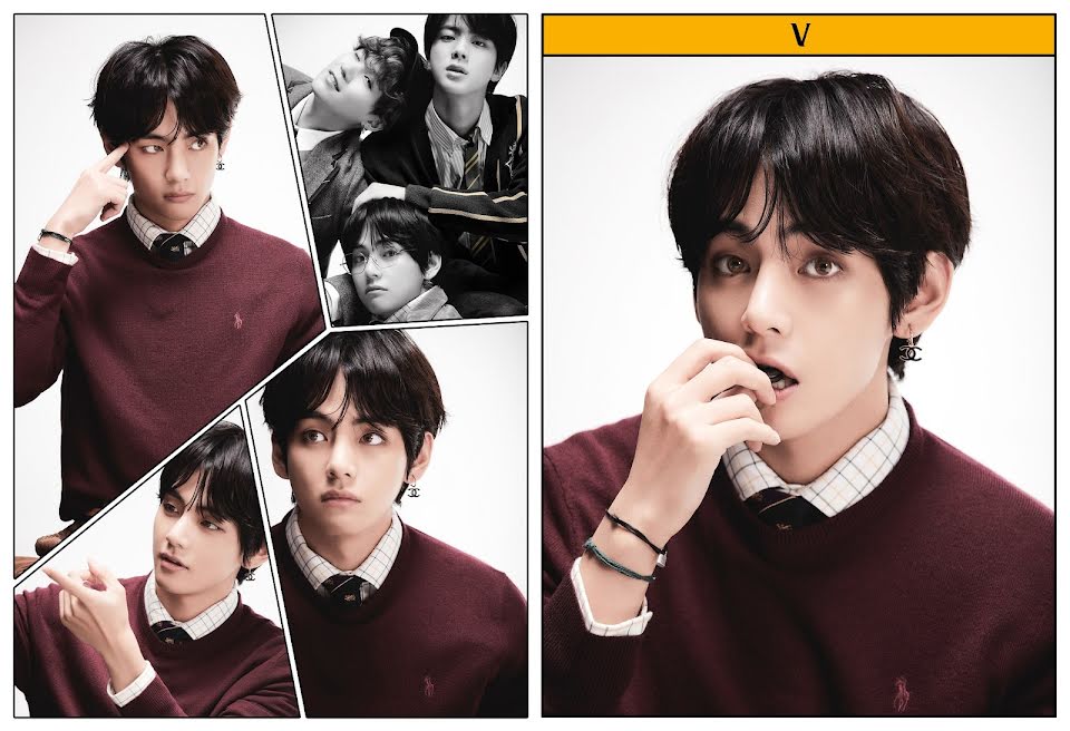 V BTS Looks Like His Father Not Only In This Great Look But Also In